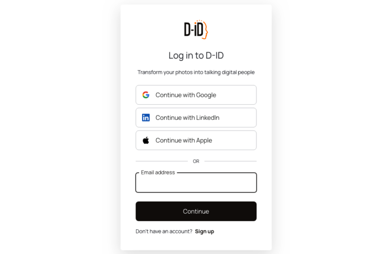 D-iD(ディーアイディー) | 生成AIサービス一覧