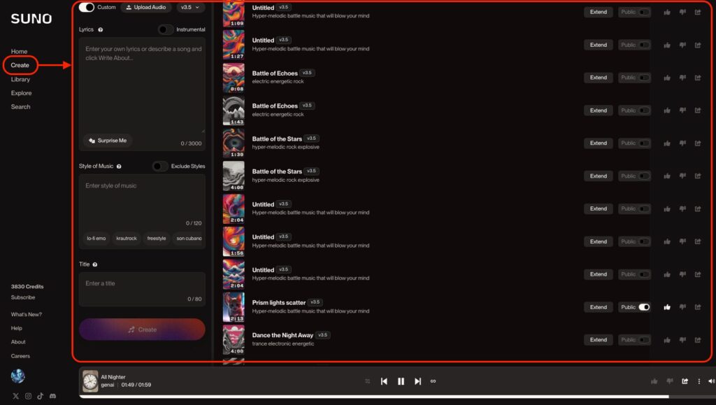 SunoAI(スノ/スーノ/スノー エーアイ) | 生成AIサービス一覧