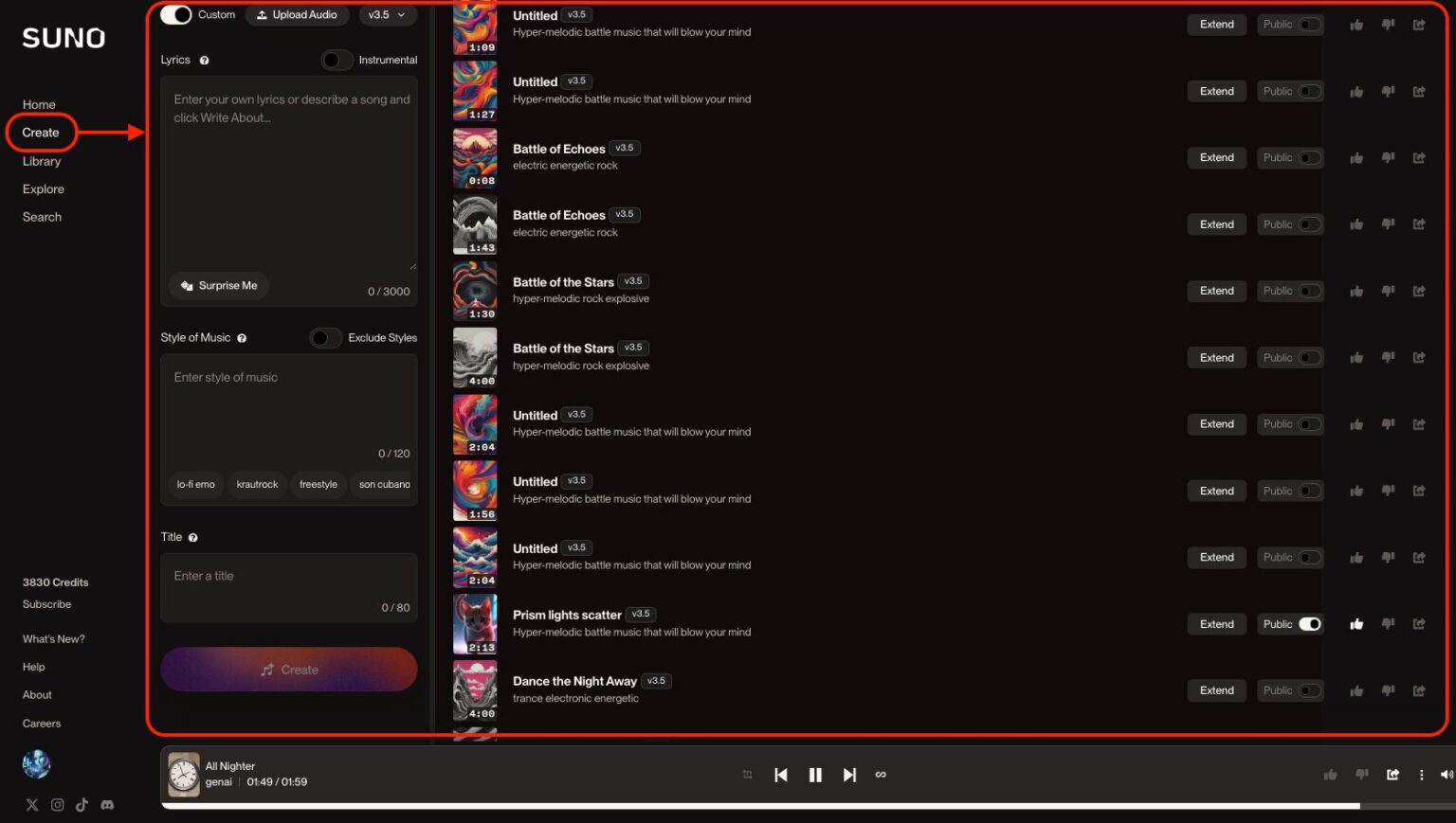 SunoAI(スノ/スーノ/スノー エーアイ) | 生成AIサービス一覧